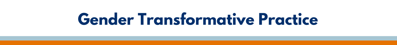 Gender Transformative Practice - Women's Health Victoria
